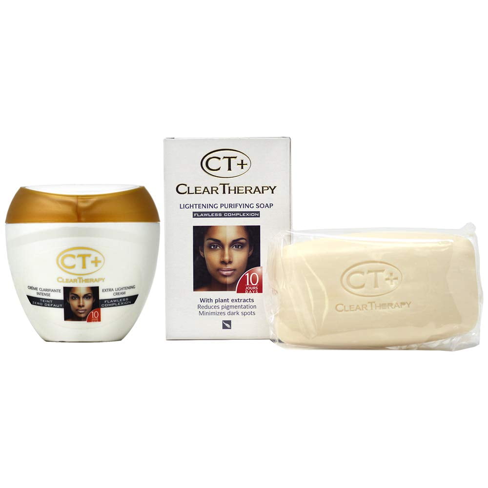 Clear Therapy Cream 200ml HMF23 + Soap 175g - Walmart.com