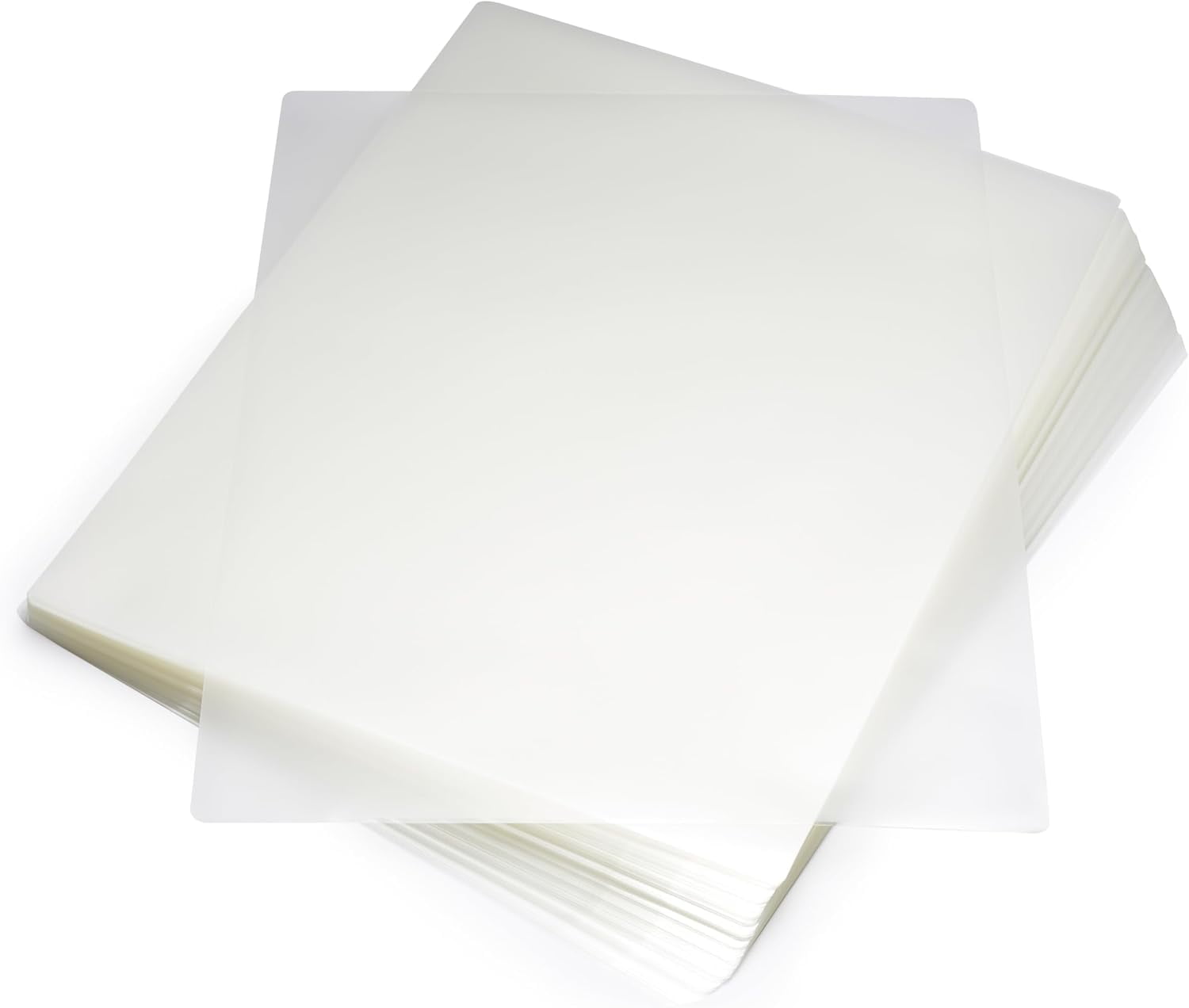 Clear Thermal Laminating Plastic Paper Laminator Sheets, 9 x 11.5-Inch ...