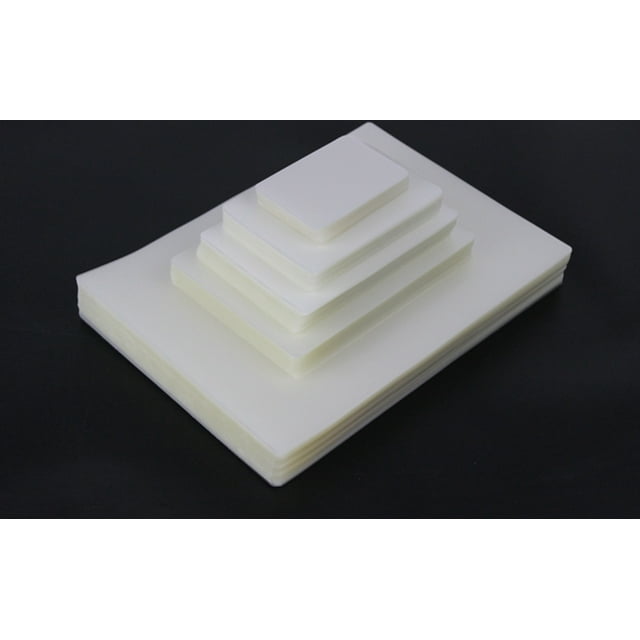 Clear Thermal Laminating Plastic Paper Laminator Sheets - A4, 100-Pack ...