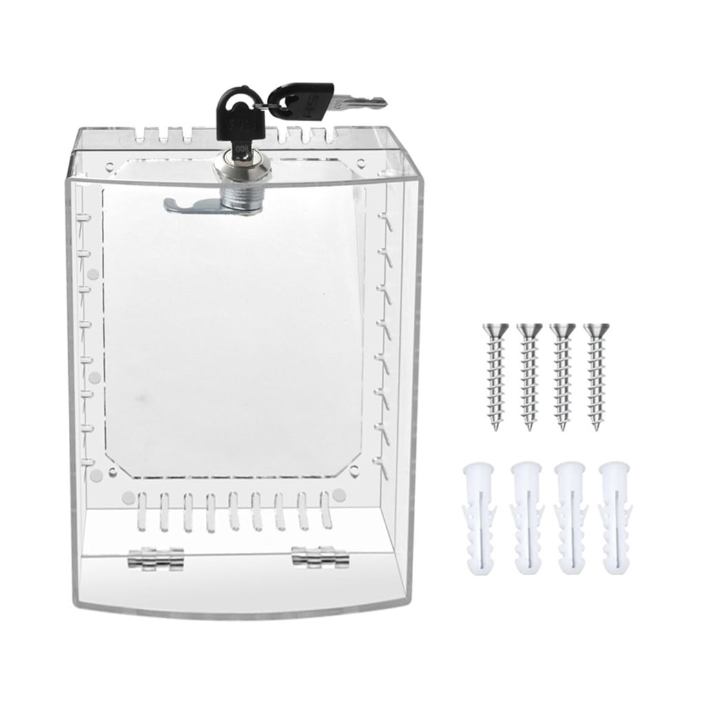 Clear Thermostat Lock Box with Key Replacement Thermostat Cover ...