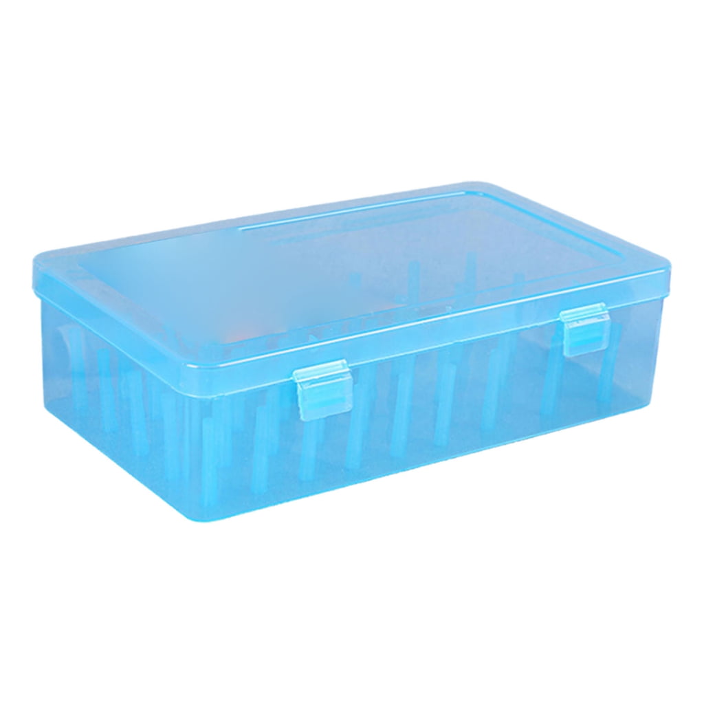 Clear Thread Spool Box 42 Spool Storage Case Thread Bobbin Storage Box ...