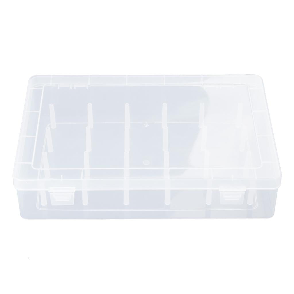 Clear Thread Spool Box 42 Spools Thread Spool Organizers Thread Bobbin ...