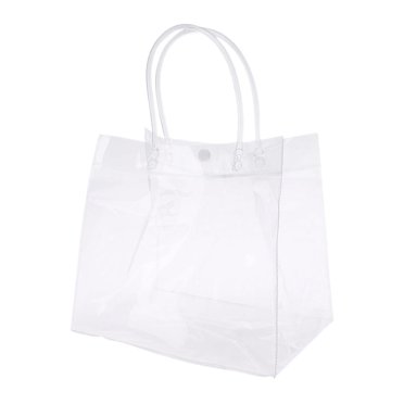 MKP Women Large Clear Tote PVC Purse Ladies Top Handle Shoulder Handbag ...