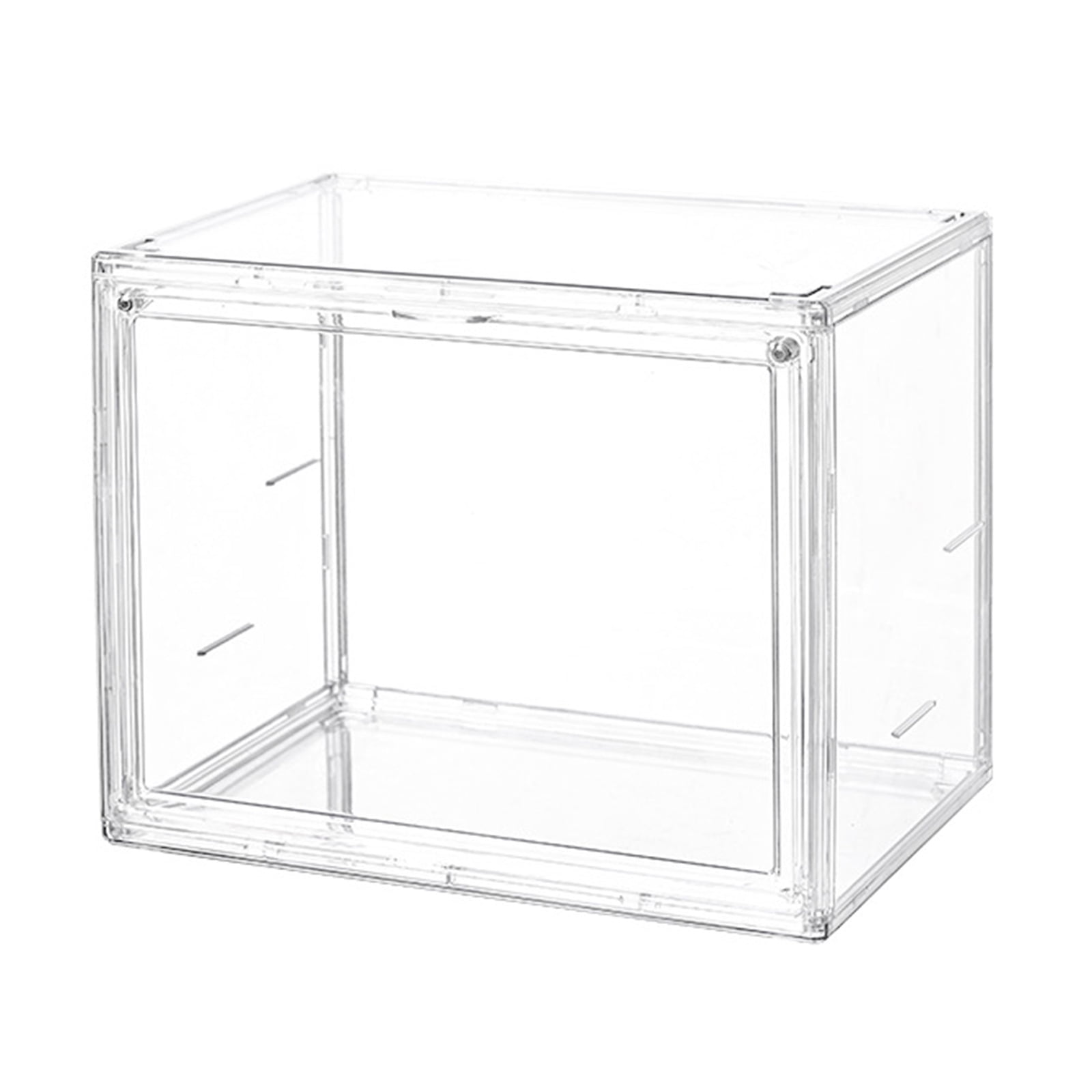 Clear Toy Organizers Showcases Box Dustproof Spacious Interior for ...