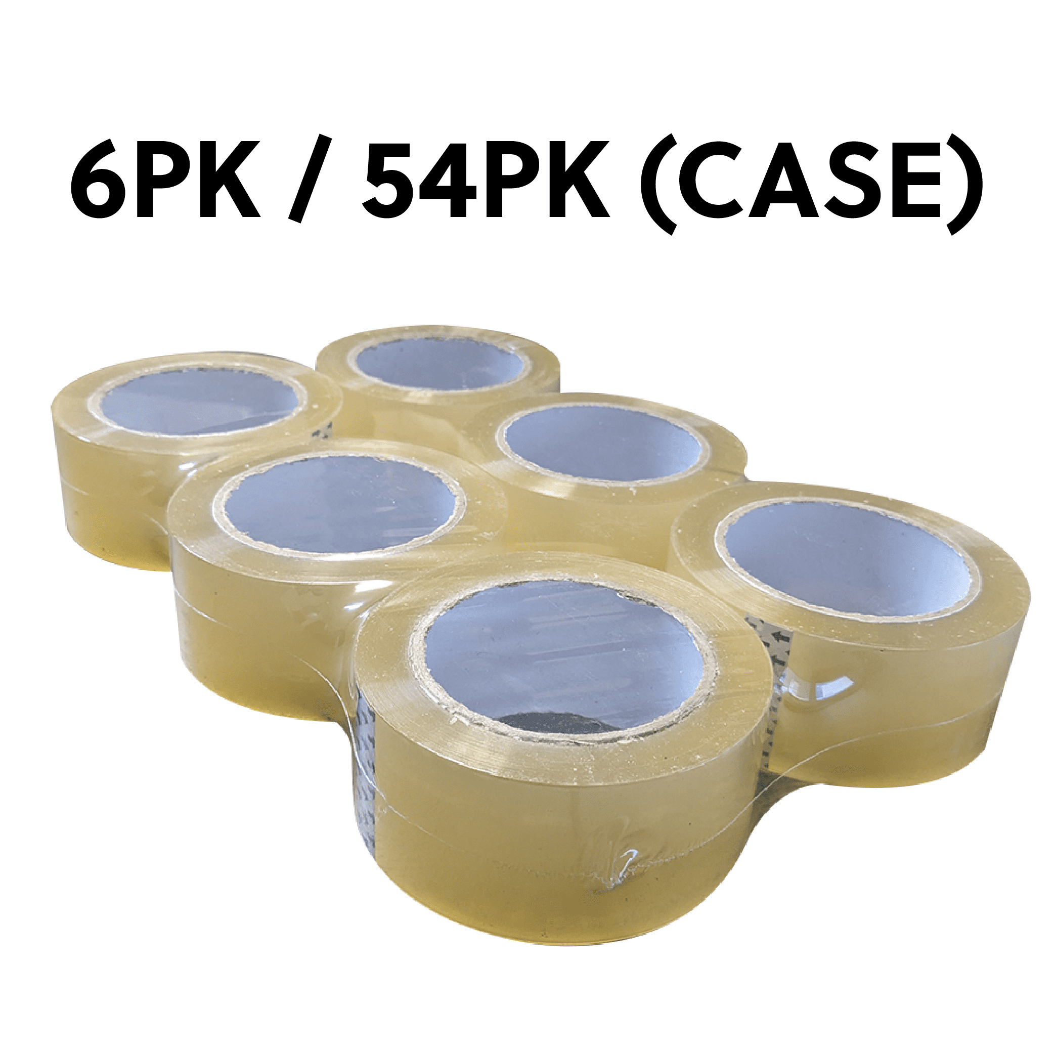 Clear Transparent 2” Boxing Tape, 110 Yards 1.7Mil 54pk Case - Walmart.com