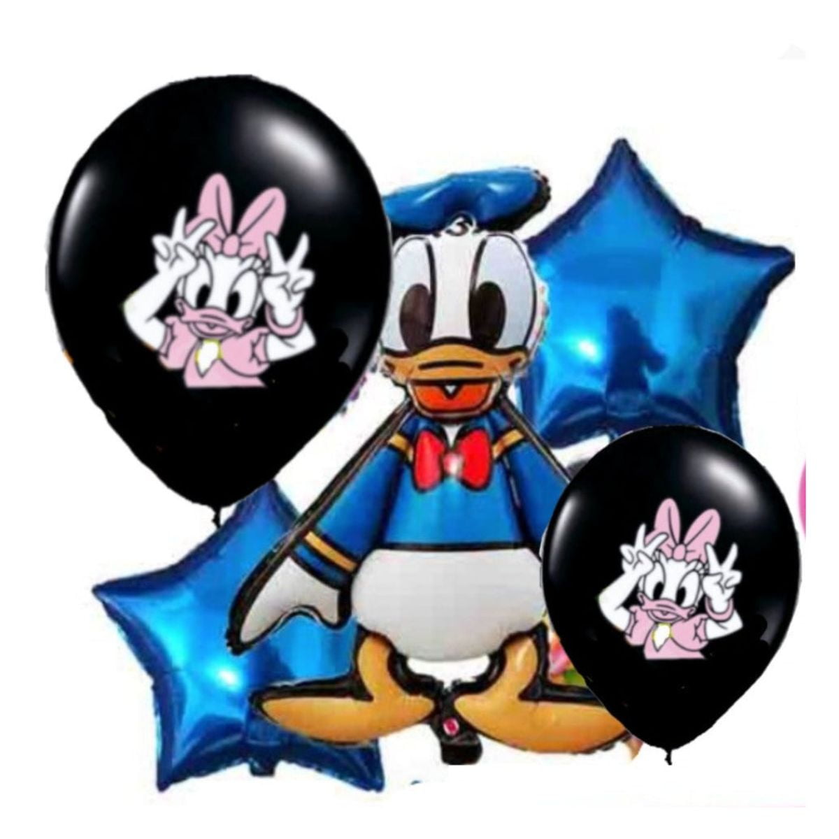 Donald Duck and Daisy Balloons Bouquet,Birthday Party Theme - Walmart.com