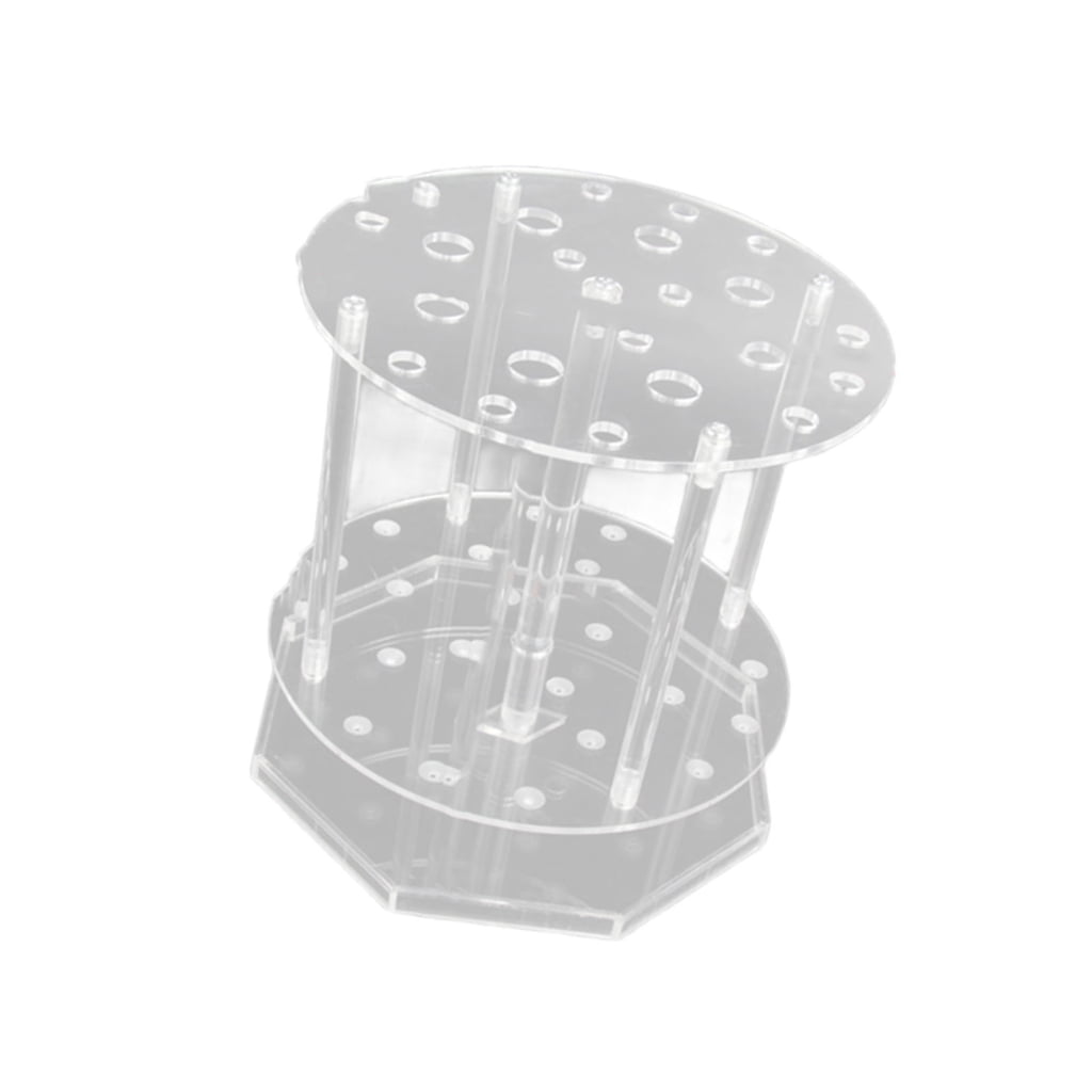 Clear Tube Holder Tube Display Stand Rotating Tube Rack For Centrifuge ...