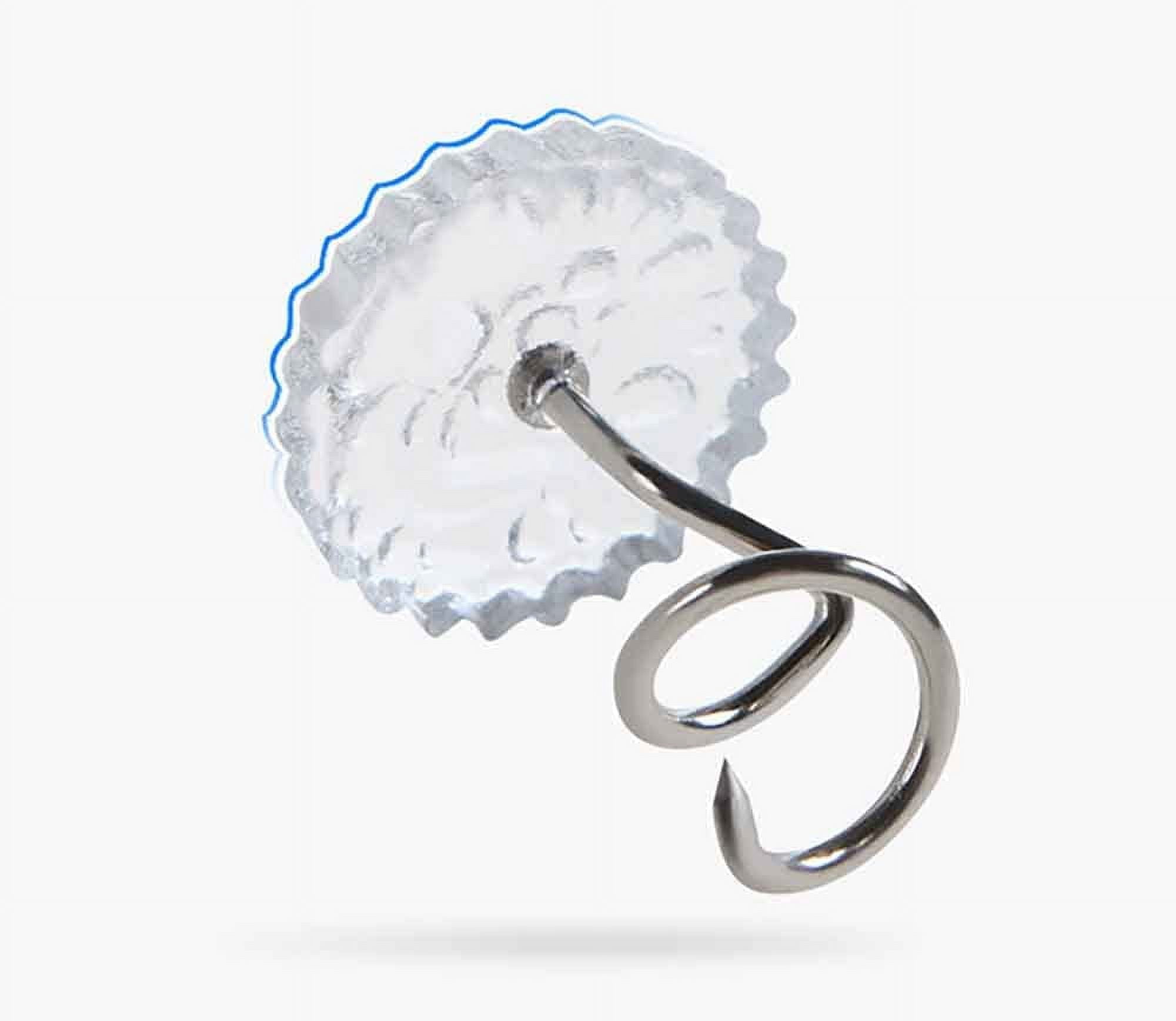 Clear Twist Pins Heads Twisty Pin with Plastic Contain Box for ...