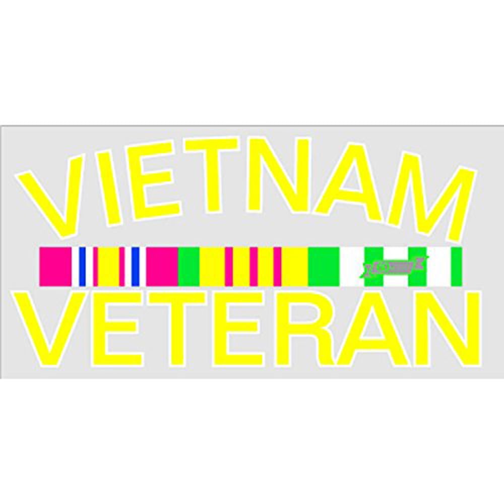 Vietnam Veteran Adhesive Back Decal Outside Window Application ...