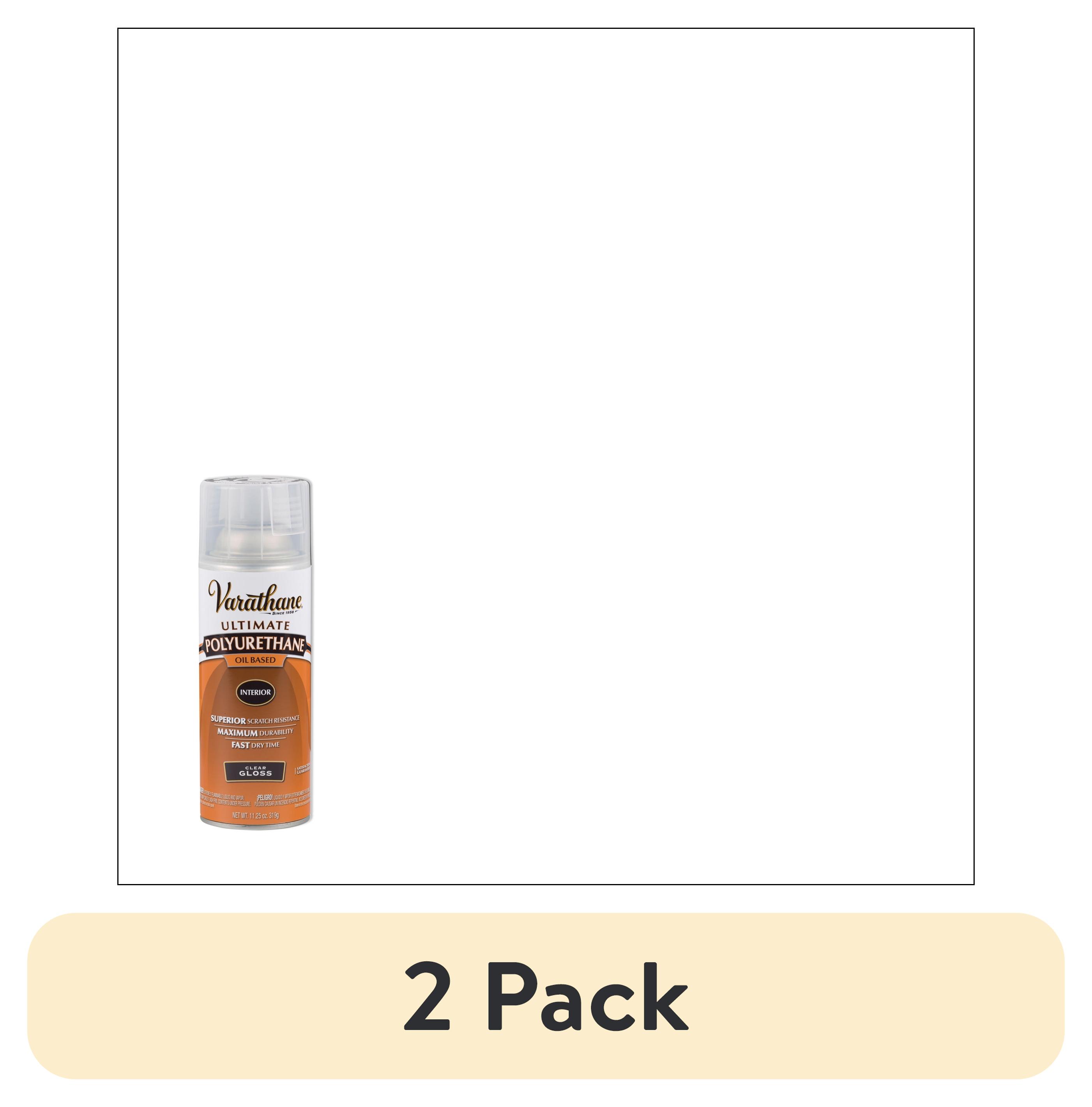 (2 pack) Clear, Varathane Gloss Ultimate Polyurethane Oil-Based-9081 ...