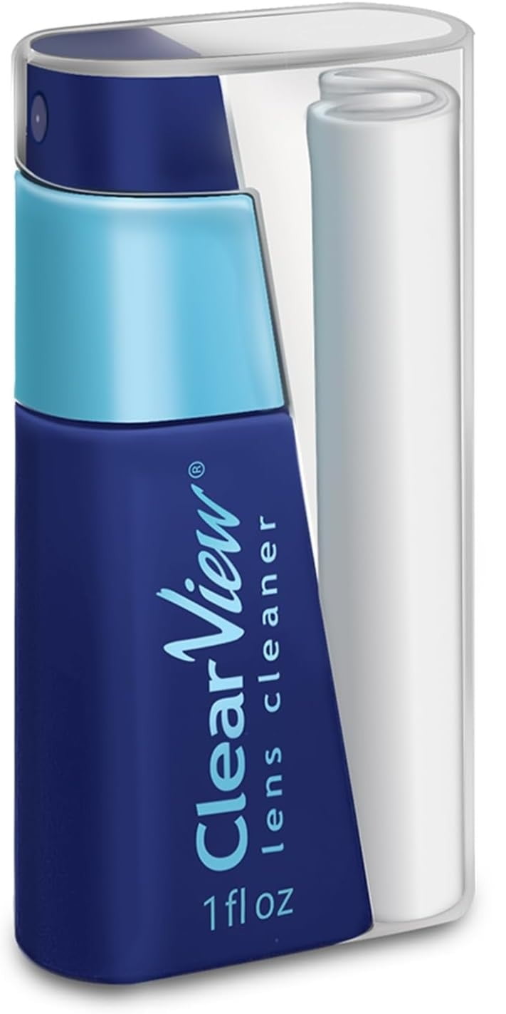 Clear View Lens Cleaner Kit Travel Combo w/ Cloth Safe For All Lenses ...