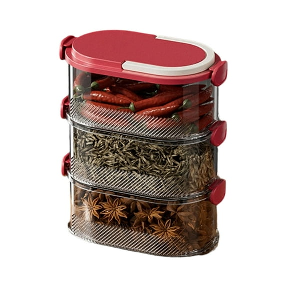 Clear View Pantries Organizers Containers Stackable Modularized Designs ...