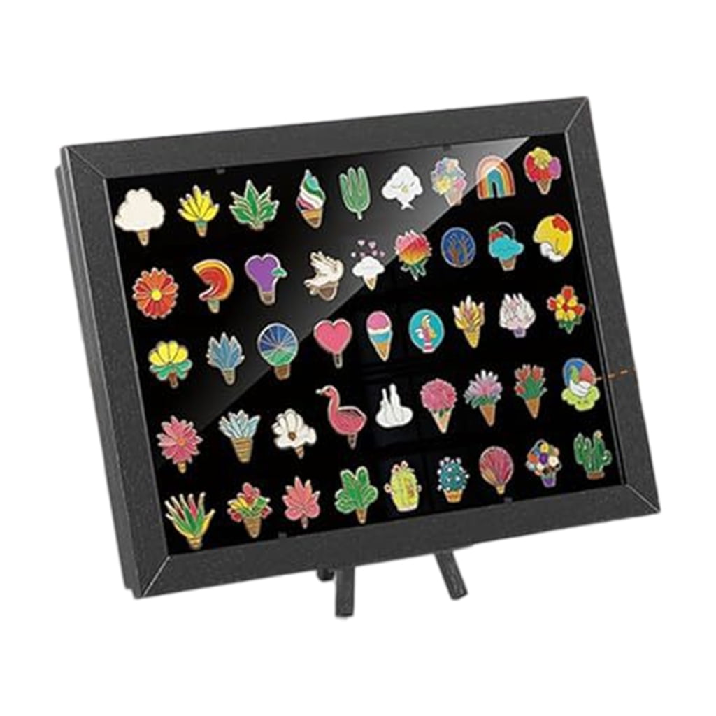 Clear View Pin Display Case With Padding Wall Or Tabletop Mount ...