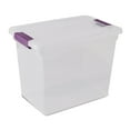 27 Quart Clear-View Storage Containers with Secure Lid - Walmart.com