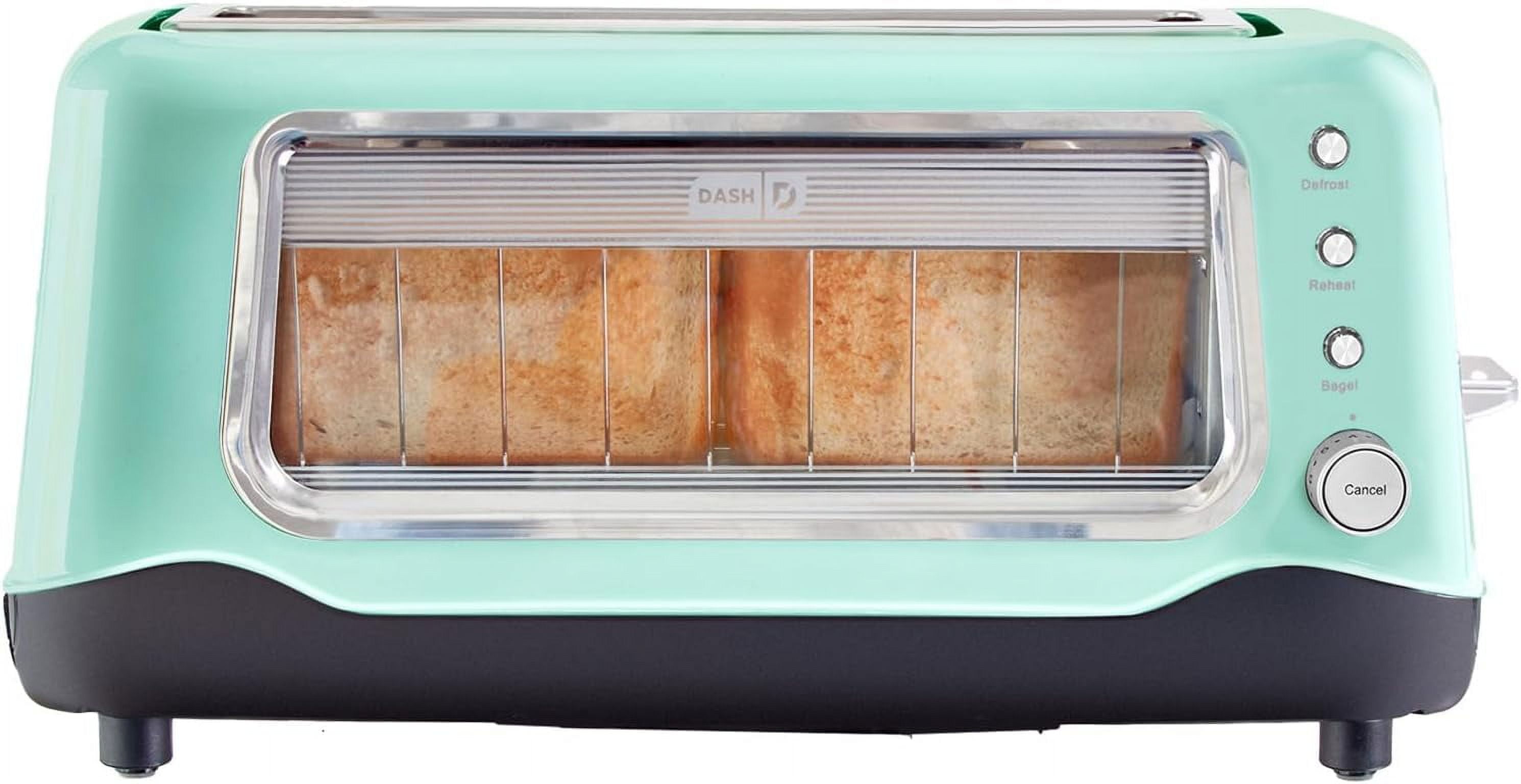 Clear View Toaster - Compact Design with 7 Browning Levels & Clear-View ...