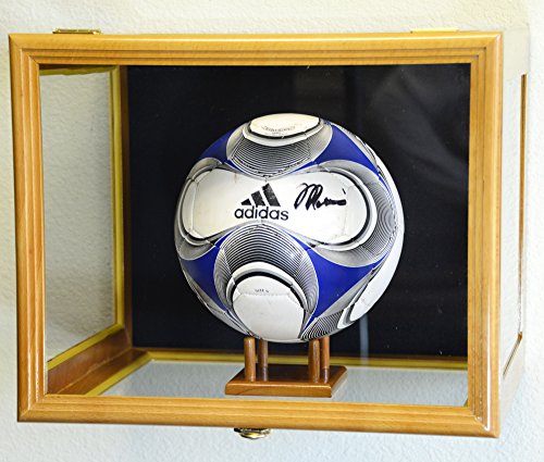 Clear Viewing Ball/Soccer Ball Display Case Cabinet Wall Rack/Free ...