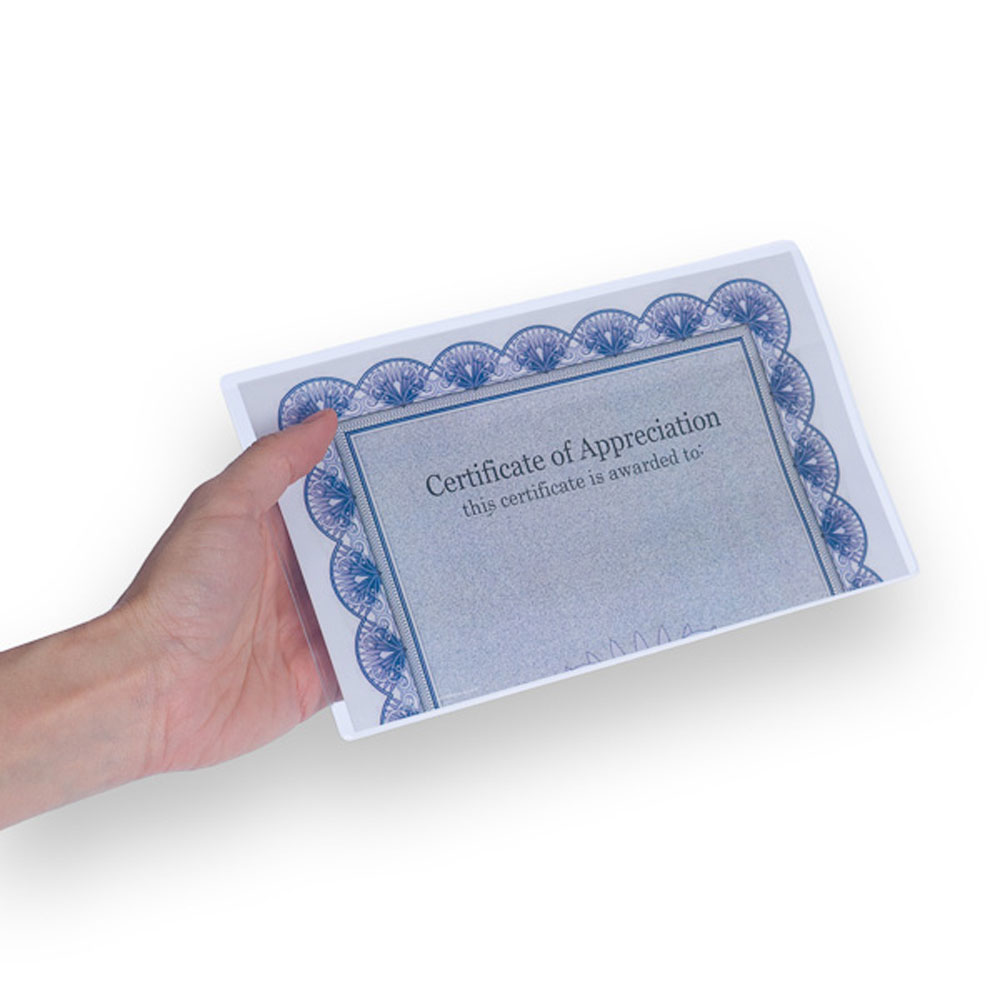 Clear Vinyl Document Jacket - 9W x 5H - Pack of 250 - Page Protector ...