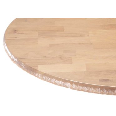 LAMINET Deluxe Elastic Edged Flannel Backed Vinyl Fitted Table Cover ...