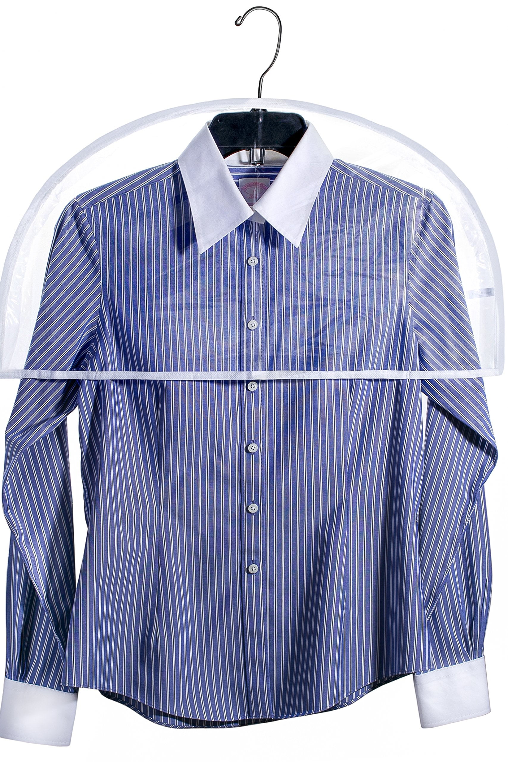 Clear Vinyl Shoulder Covers Set of 16 Garment Protectors Keep your ...