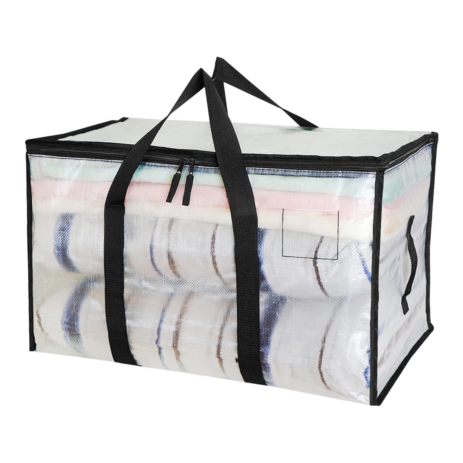 Clear Vinyl Storage Bags with Zipper 27x14x14 Inch, Clothes Bag ...