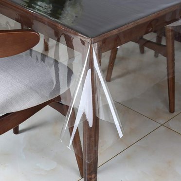 Cut Size in USA for You Soft Glass Crystal Clear Transparent PVC Table ...