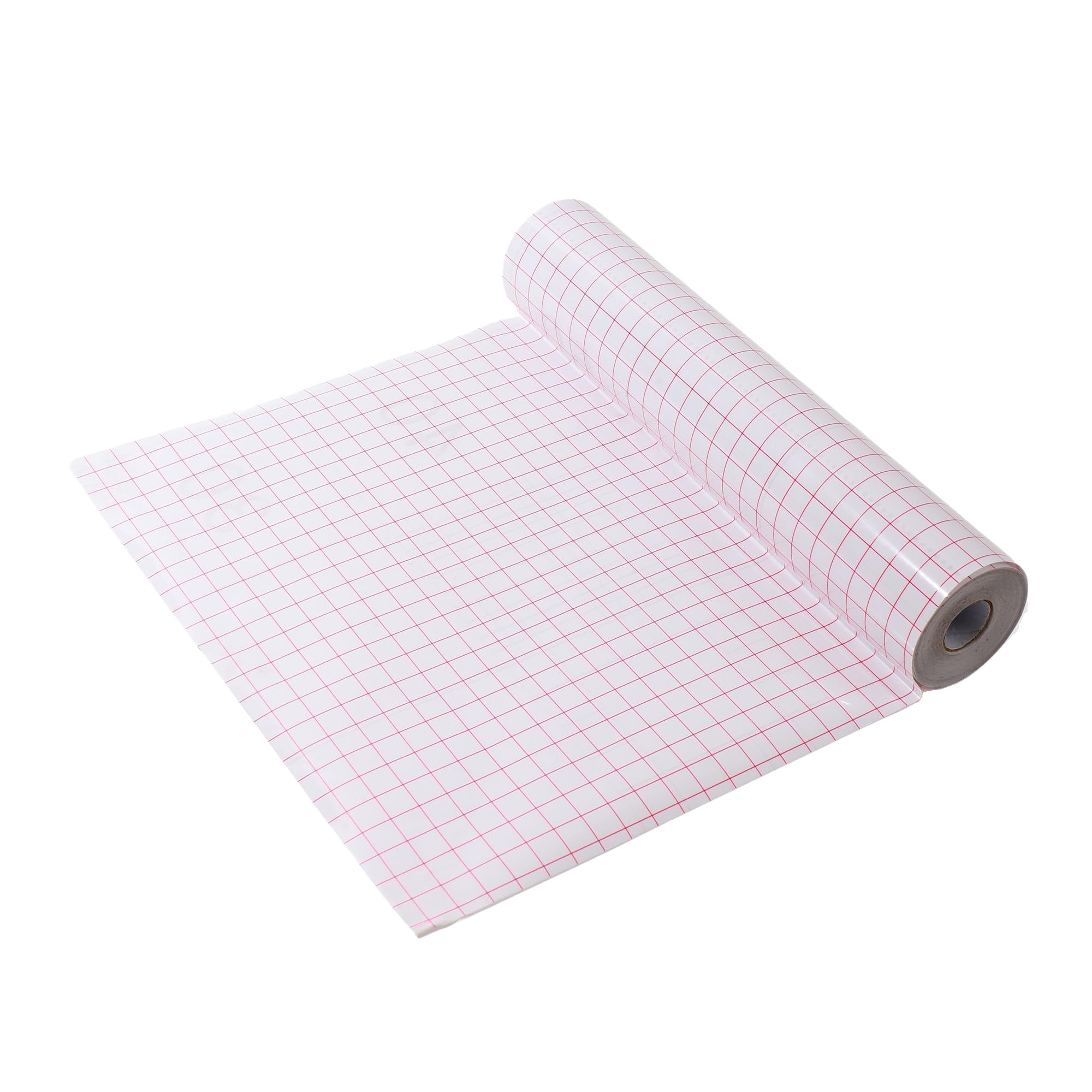 Clear Vinyl Transfer Paper MSF2 Tape Roll-12inx 50FT-Alignment Grid ...