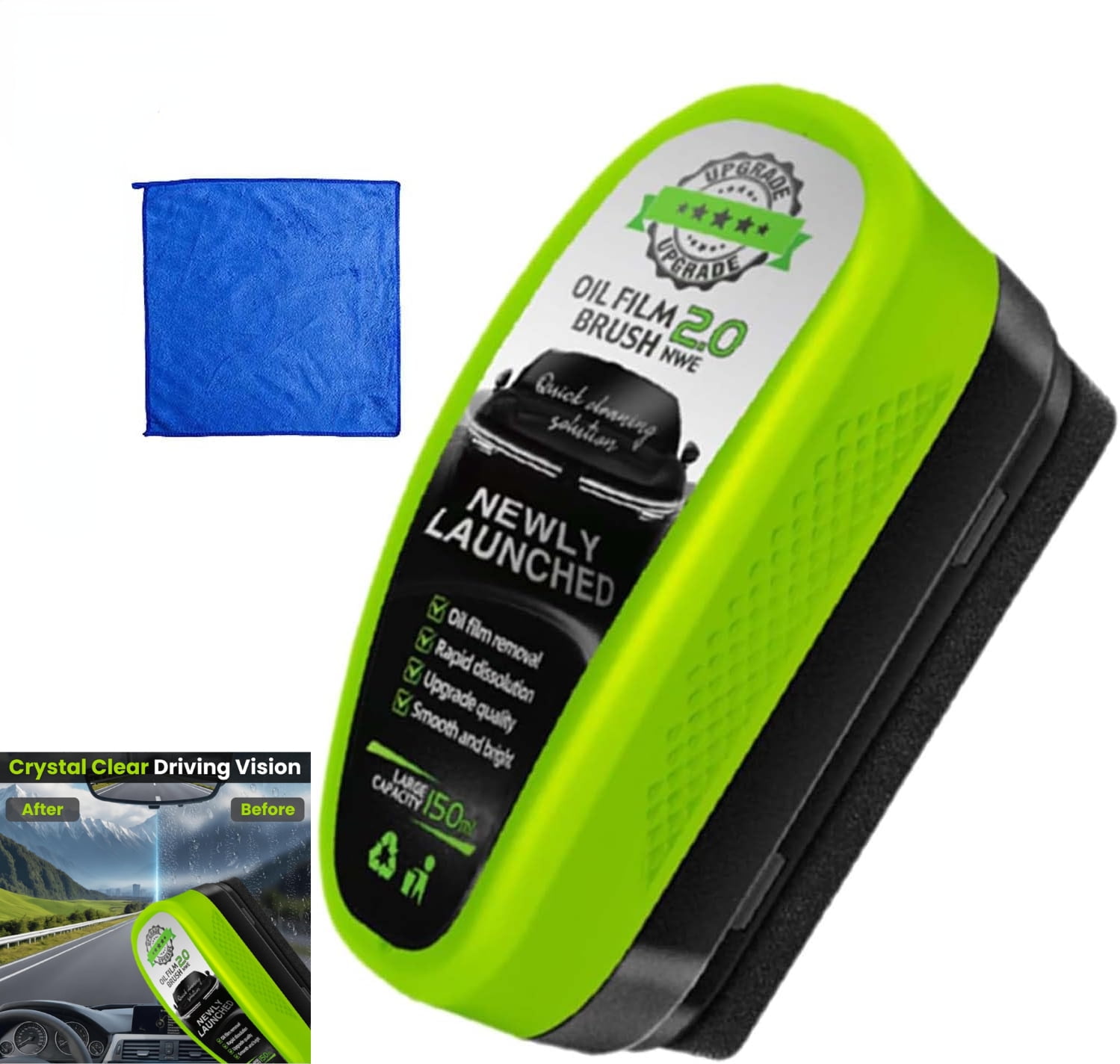 Clear Vision Glass Cleaner, Clearvision Car Windshield Cleaner, Oil ...