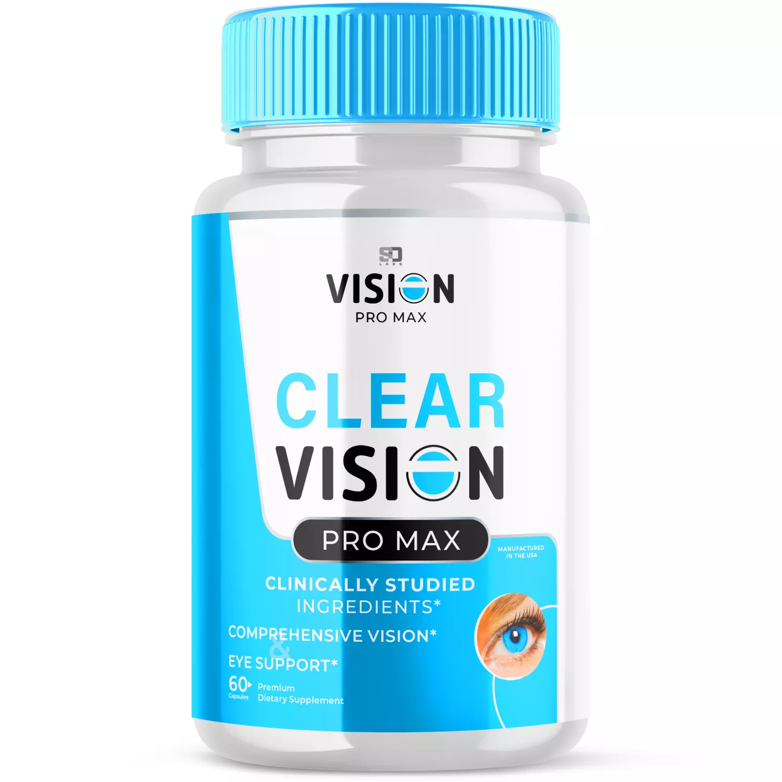 S.O LABS Clear Vision Pro Max, Advanced Vision Matrix Formula, Eye ...