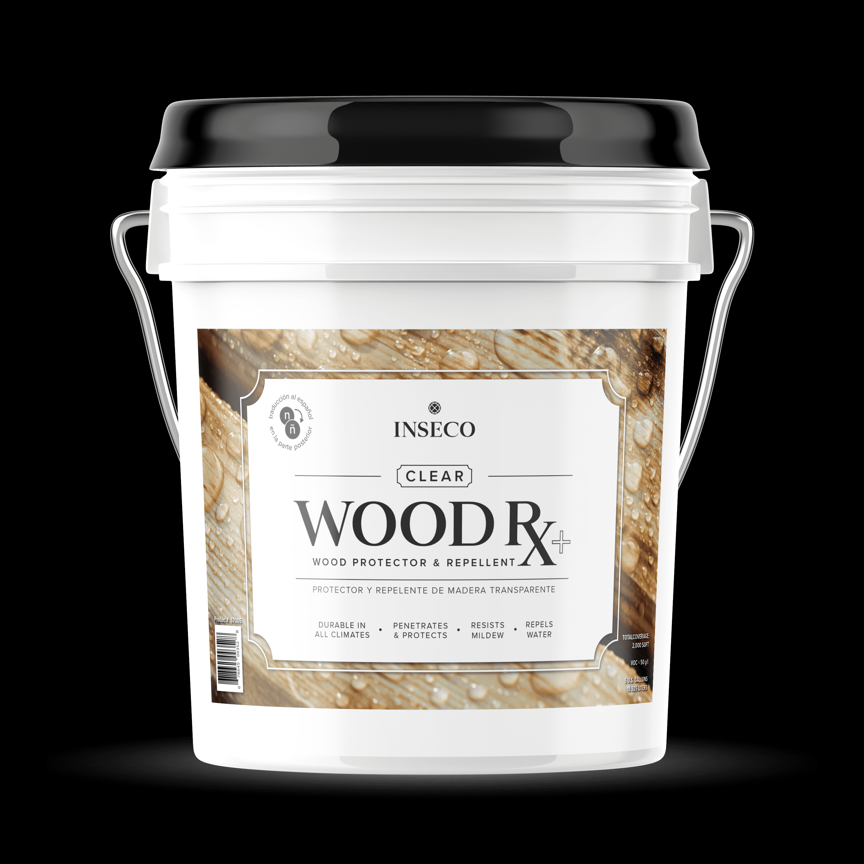 Clear WOOD Rx + Wood Protector, 5 Gallon - Walmart.com