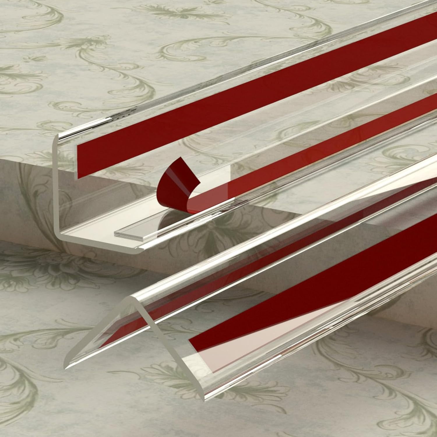 Clear Wall Corner Protector, Easy to Install, Pack of 2 – 31.5''Lx1.18 ...