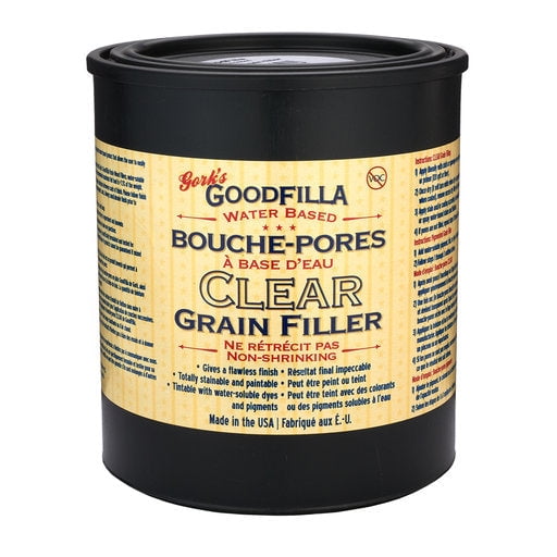 Clear Water-Based Grain & Pore Filler Size: GALLON - Walmart.com