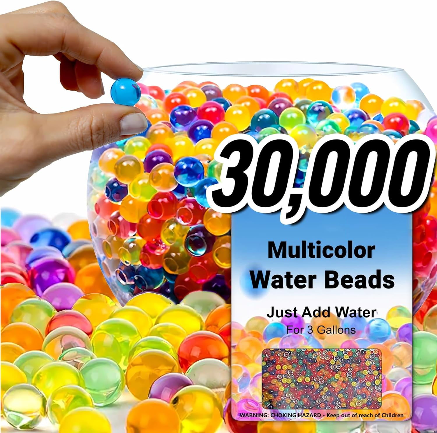 Clear Water Beads for Vases, Vase Fillers for Centerpieces, Transparent ...