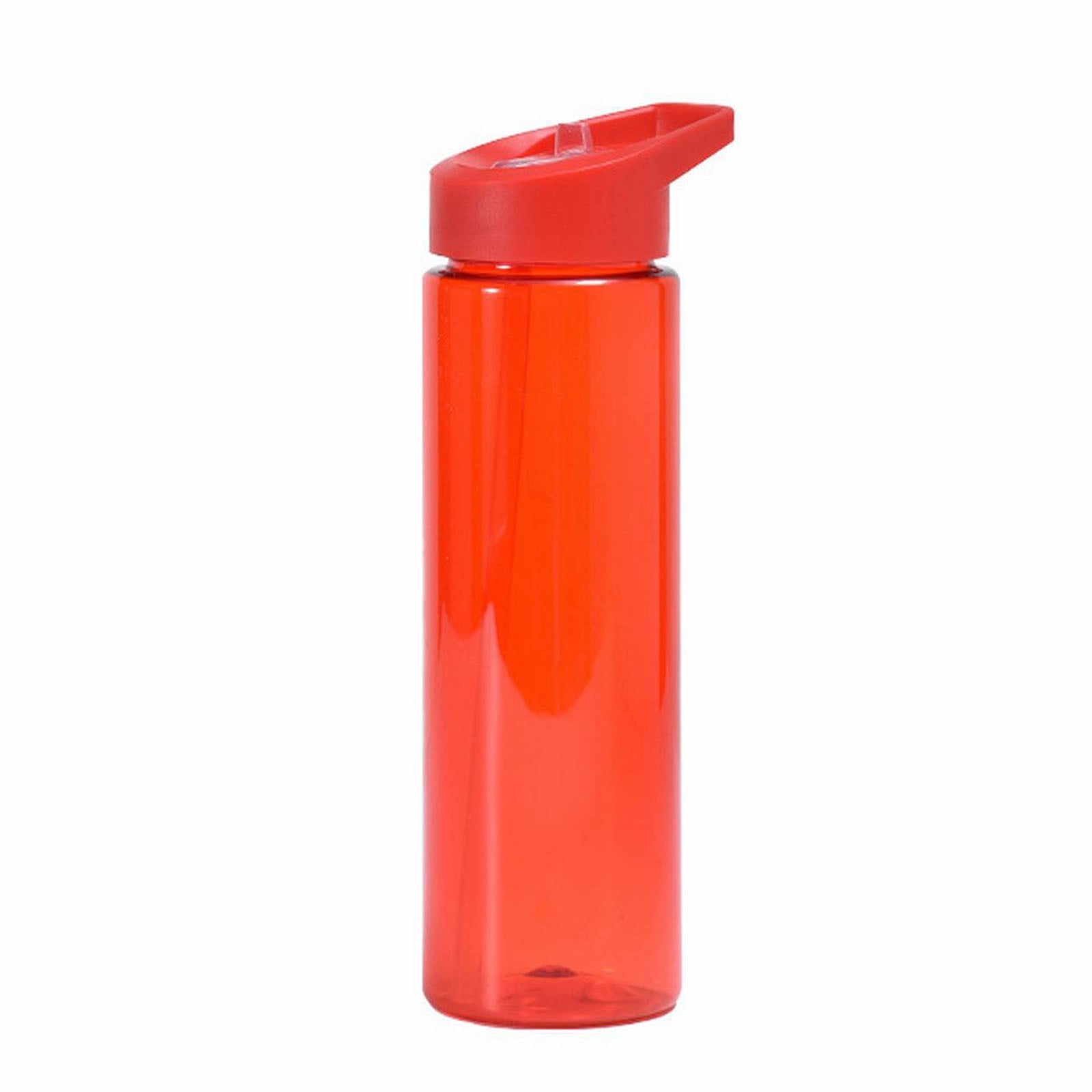 Clear Water Bottle with Straw | No Markings BPA Free Sports Water ...