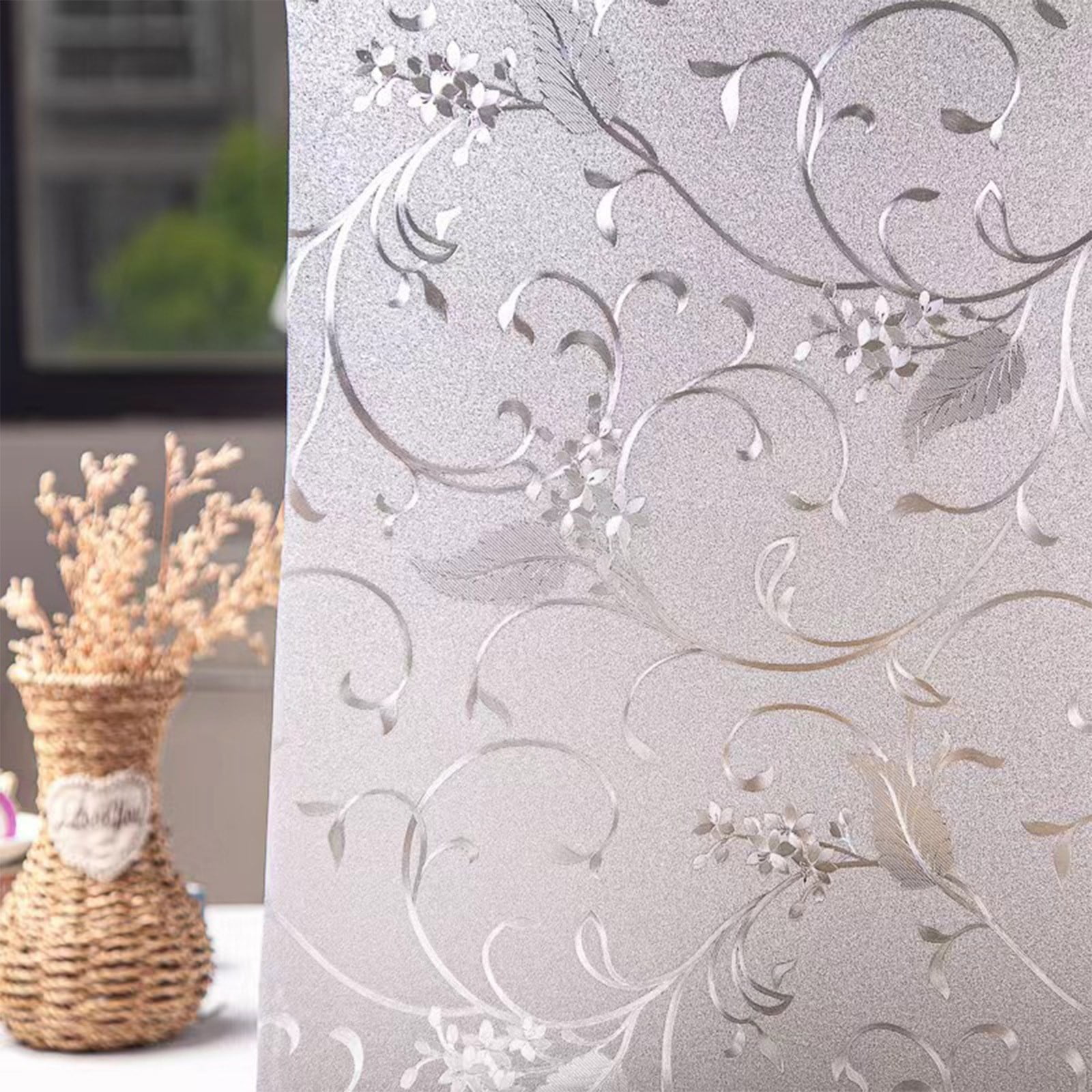 Clear Window Privacy Film, Light Transmitting Opaque Glass Decorative ...