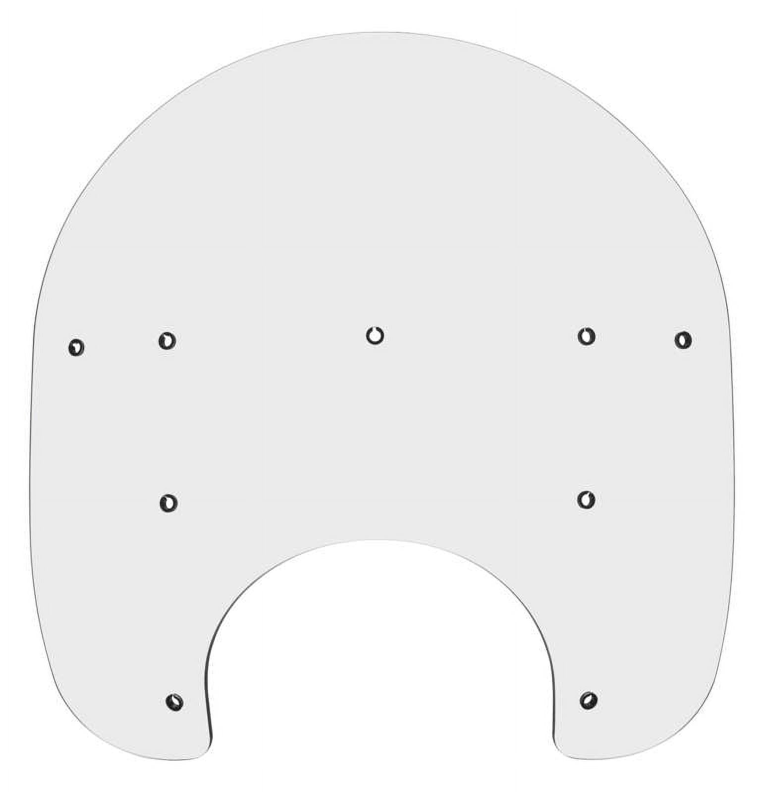 Clear Windshield (15" Road King Replacement Plastic) - Walmart.com