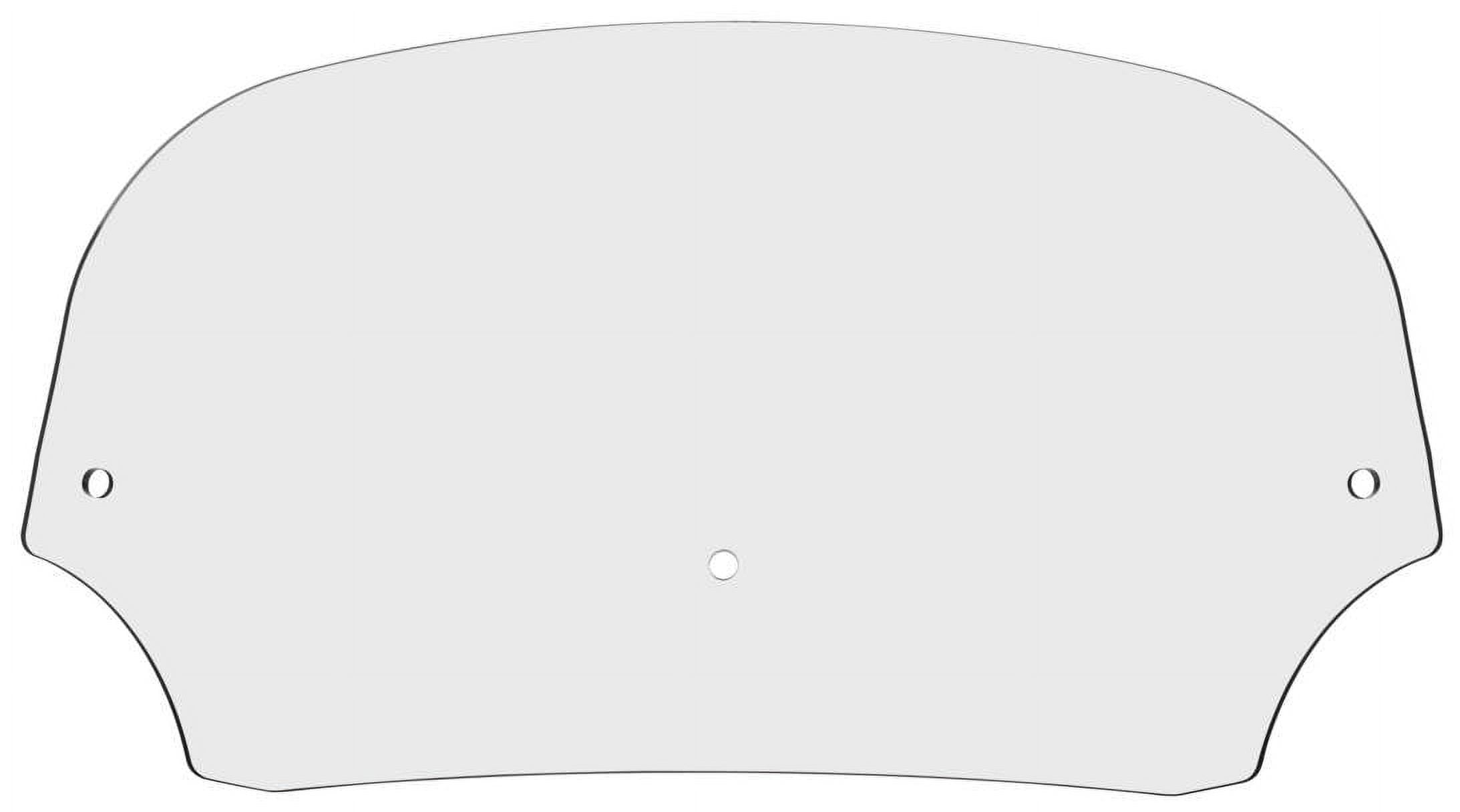 Clear Windshield (Batwing Fairing For Fairing 7") - Walmart.com