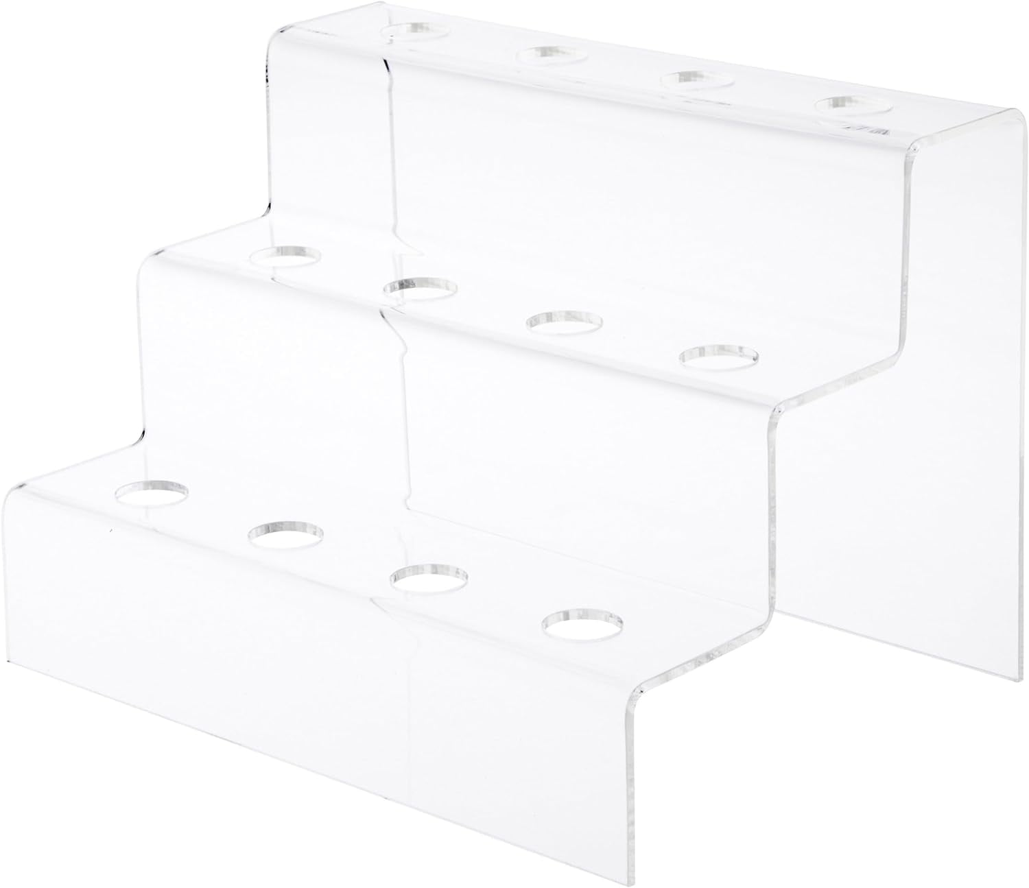 Clear Wine Bottle Stopper Display Stairs, 6.25" H x 8.75" W x 6.5" D (6 ...