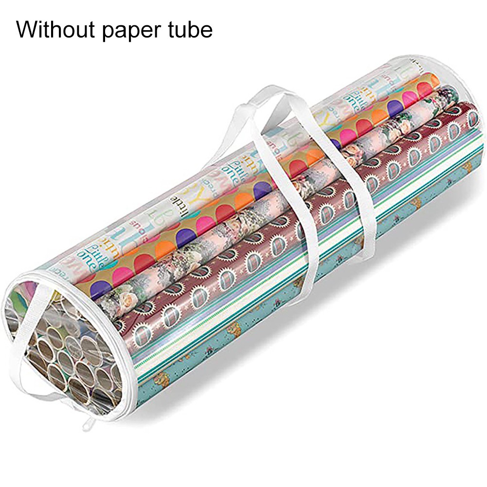Clear Wrapping Paper Storage Container for Easy Carrying and Organization - Walmart.com