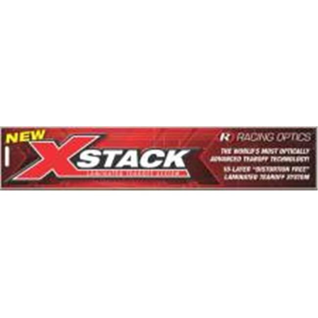Clear X-Stack Laminated Tearoffs for Bell 287 Shield - Walmart.com
