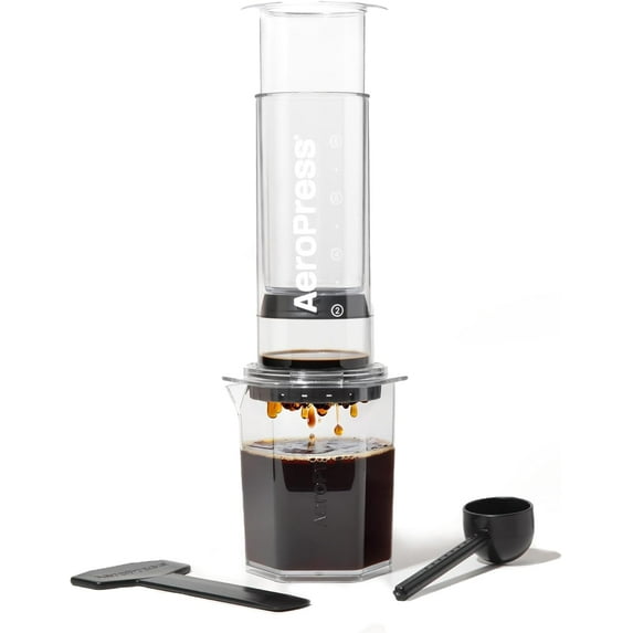 Clear XL Coffee Press, All-in-One Large French Press, Pour-Over ...