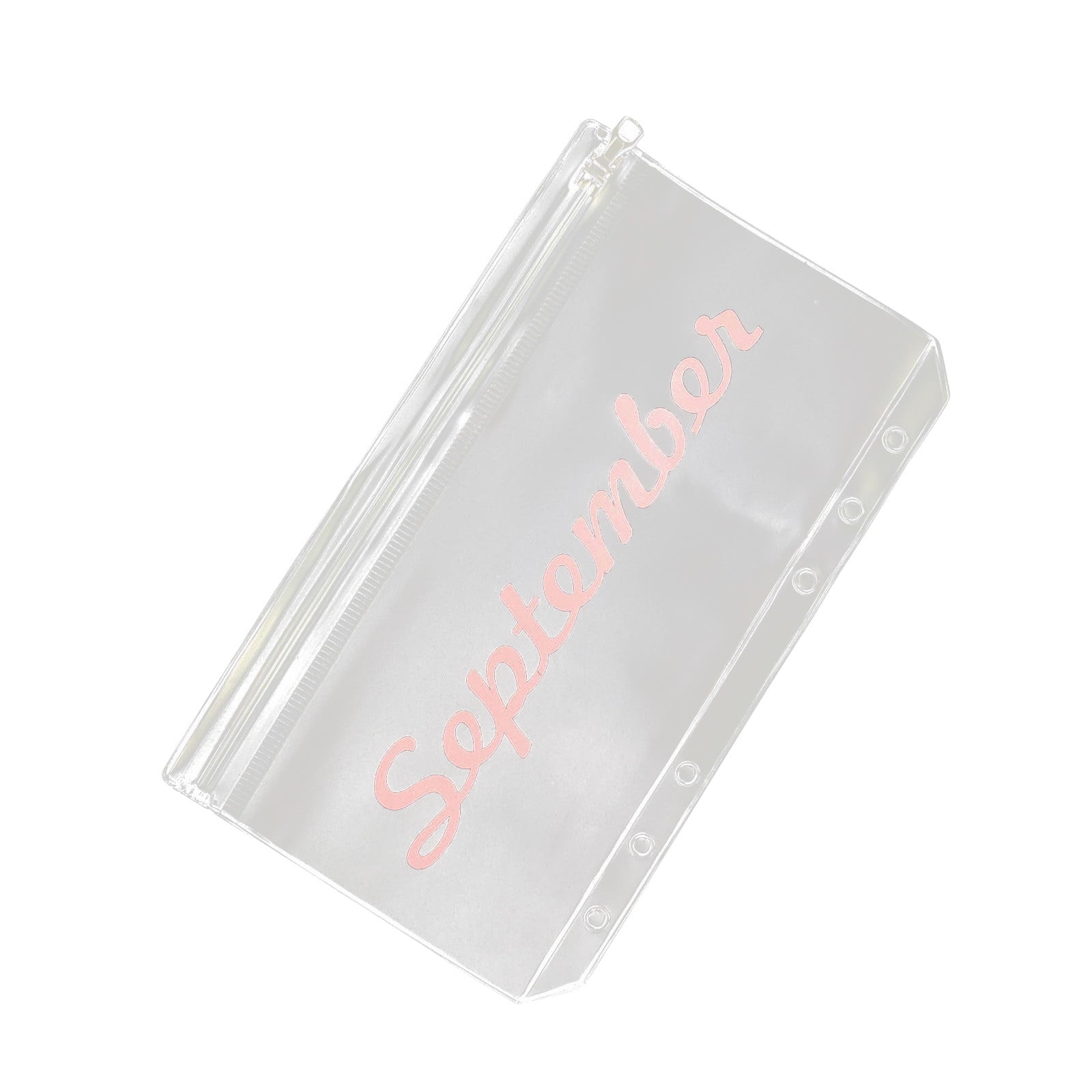 Clear Zipper Cash Envelopes with Monthly Budget Sheets Waterproof ...