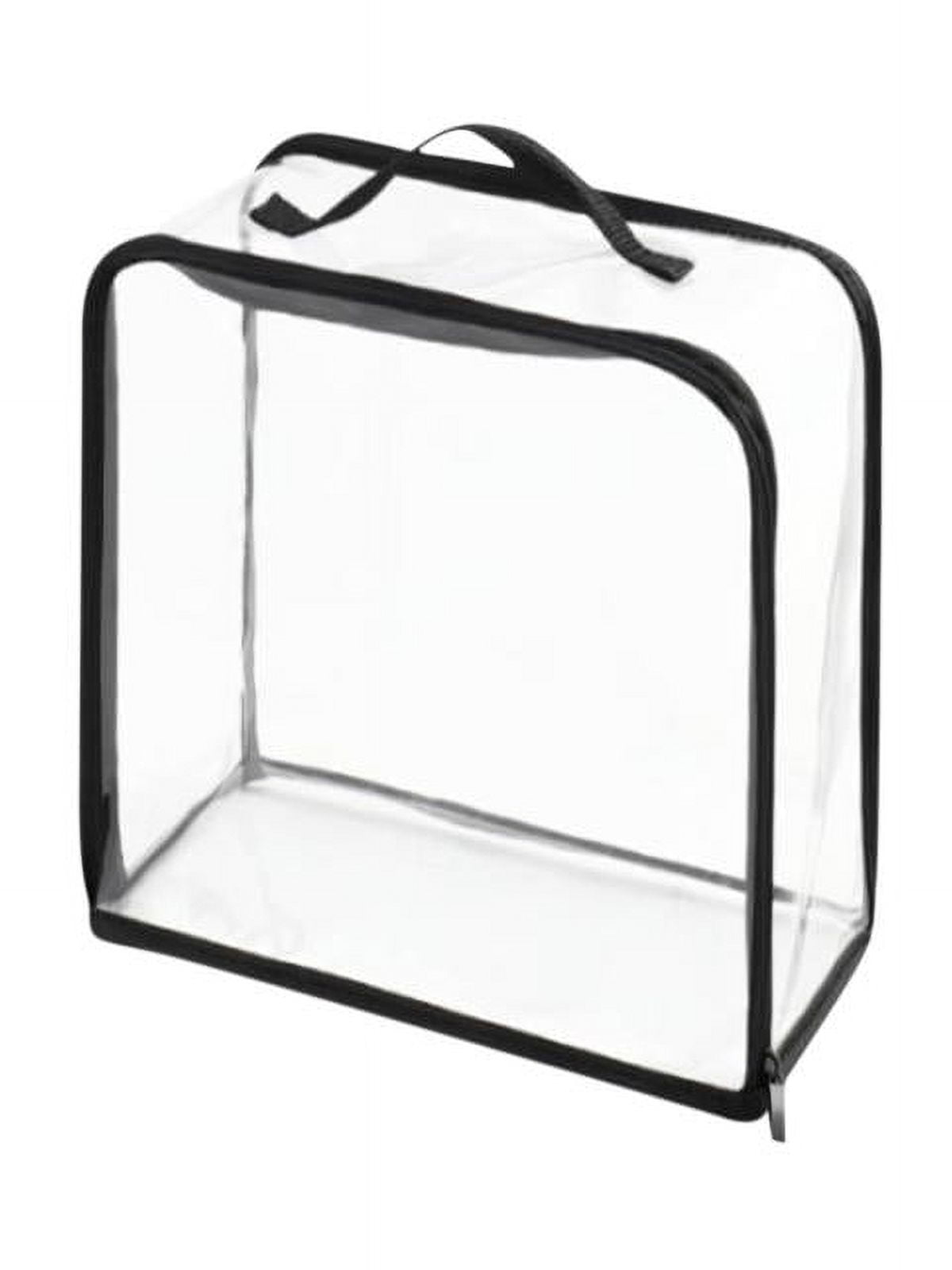 Clear Zipper Storage Bags Transparent Large Capacity Bag Storage Bag ...