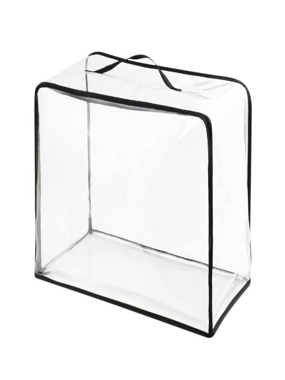Clear Zipper Storage Bags Transparent Large Capacity Bag Storage Bag ...