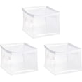 Clear Zippered Storage Bags for Closet Organization, Stackable Clothing ...