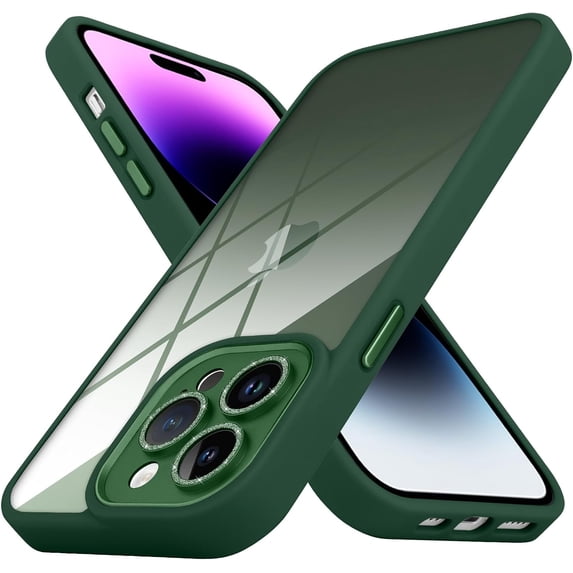 Clear for iPhone 14 Pro Max Case [10FT Grade Drop Tested] Purple ...