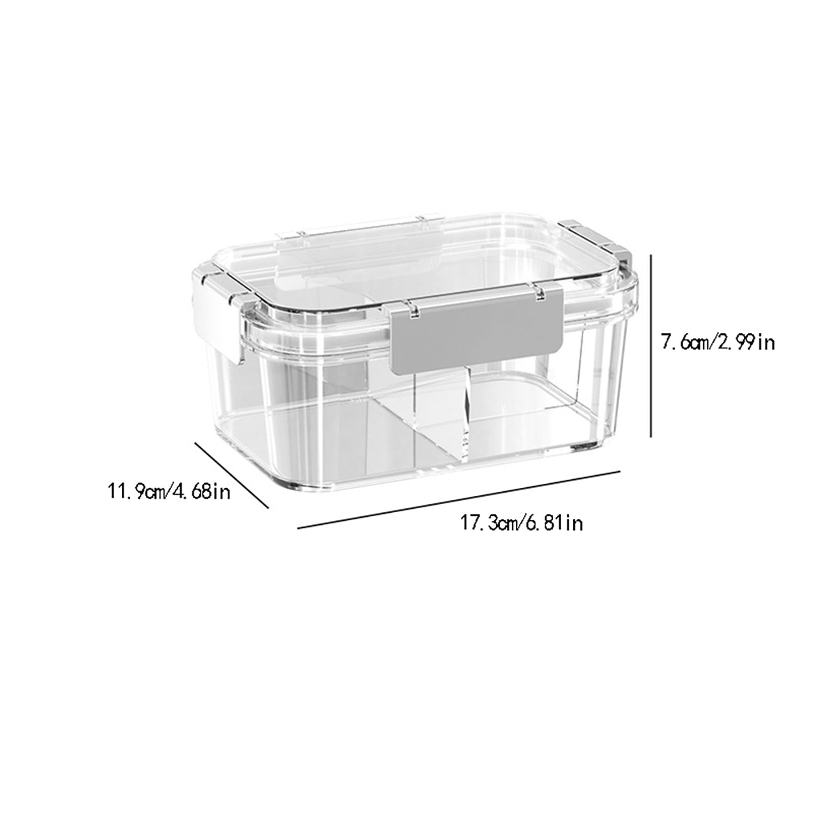 Clear plastic Container,Divided Clear Snackle Box Container,Serving ...