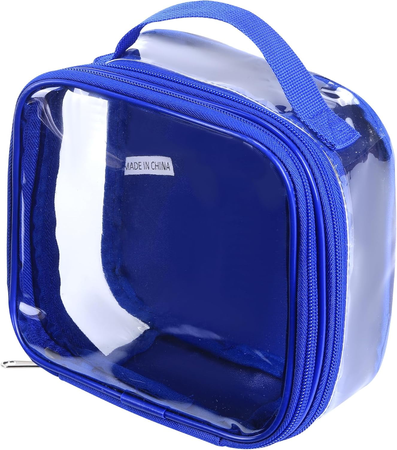 Clear pouches for travel see through Organizer reusable airport ...