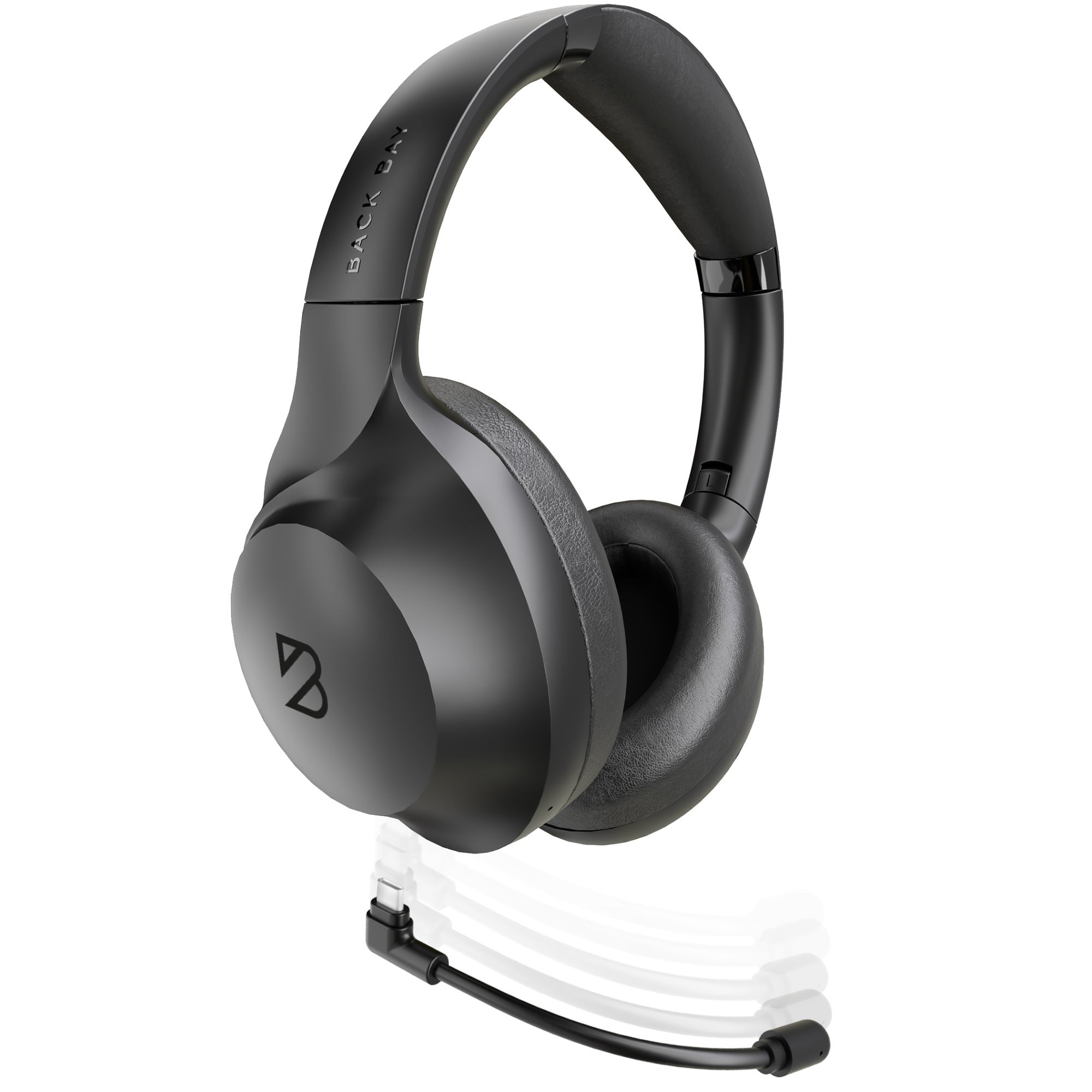 ClearCall 70 - Bluetooth Headphones with Microphone + Removable Boom ...