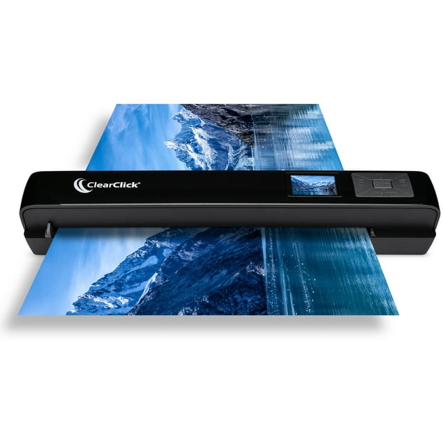 ClearClick Portable Photo & Document Scanner - No Computer Required ...
