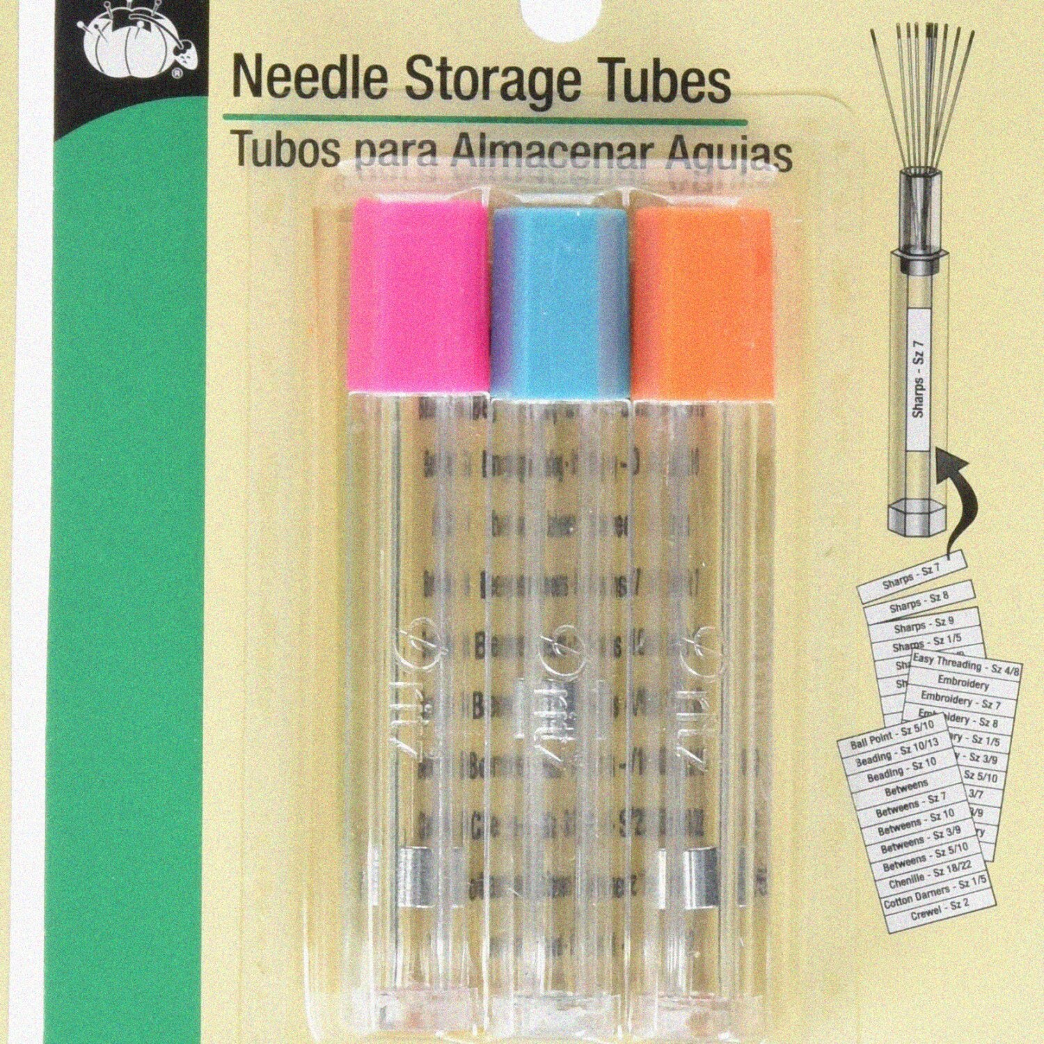 ClearGuard Needle Tubes - 3 Pack Storage Solution - Walmart.com